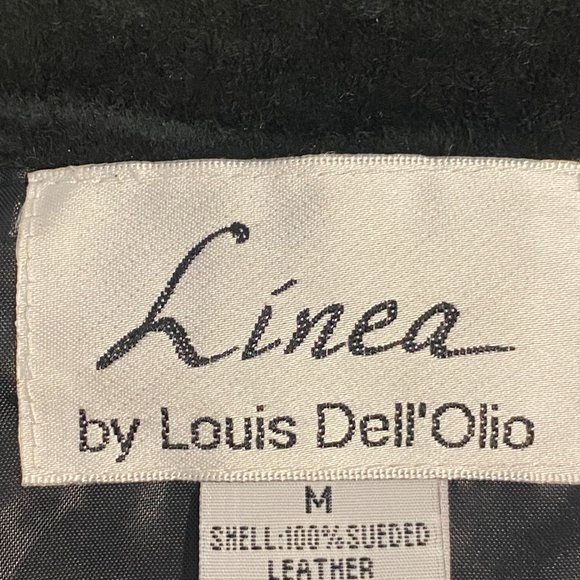 Linea by Louis Dell'Olio | Jackets & Coats | Linea Black Suede Leather ...